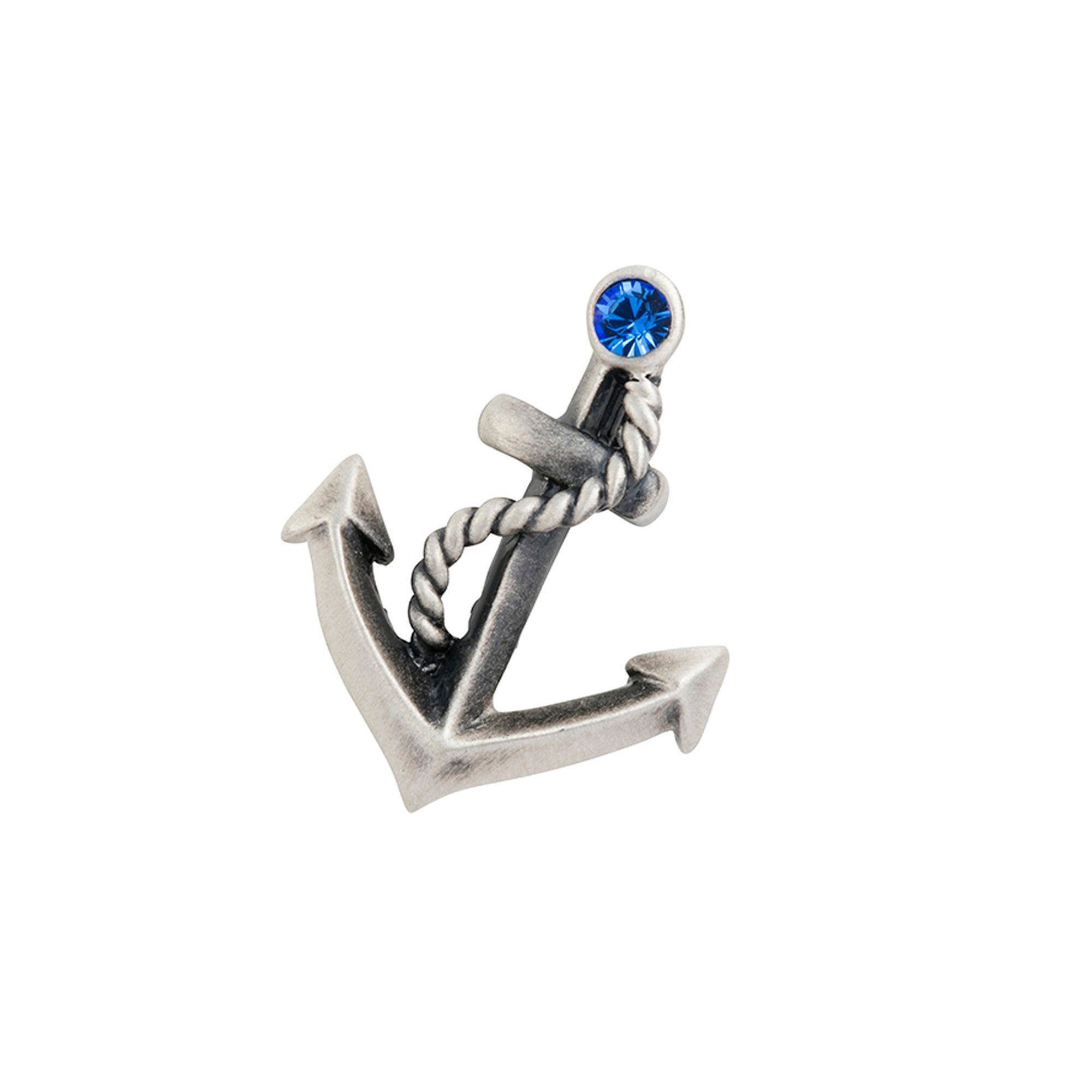 Anchor 2 AS Sapphire Toe Ring – MAISON CLANNIE